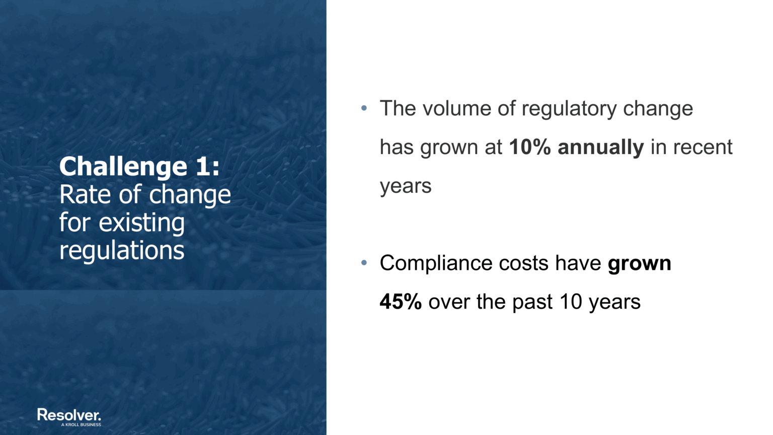 Top 5 Challenges For Regulatory Compliance Teams | Resolver