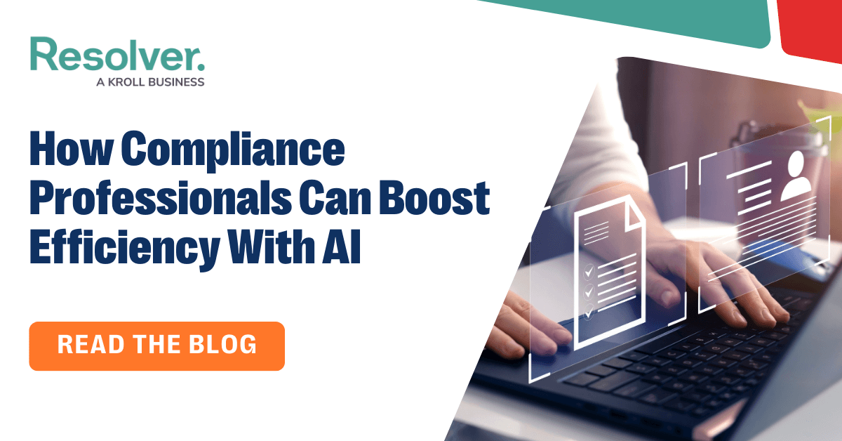 How AI In Compliance Boosts Efficiency & Accuracy | Resolver