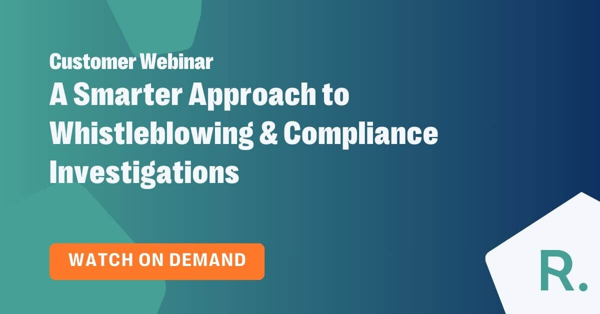 Whistleblowing And Compliance Investigations | Resolver Resources