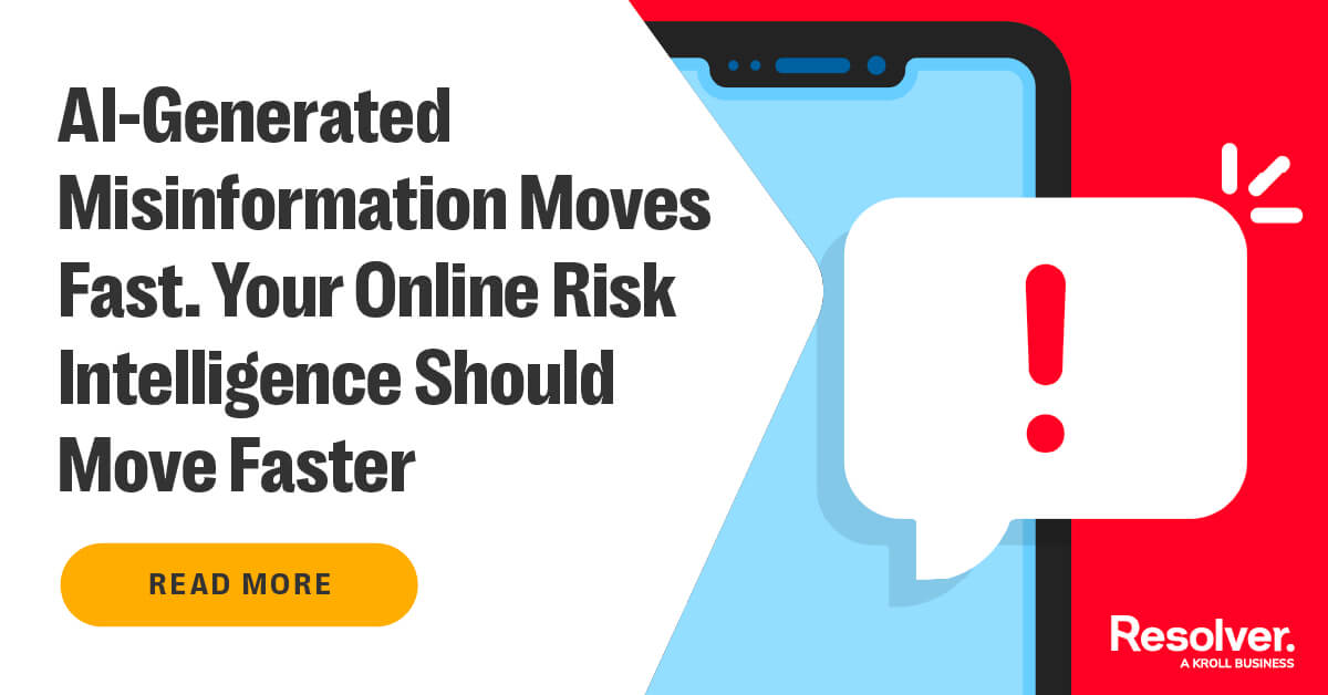 AI-Generated Misinformation Poses Growing Business Risk