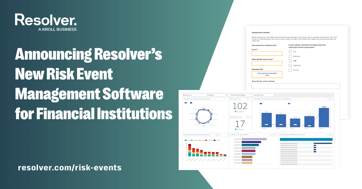 Resolver Launches Risk Event Management Software For FIs